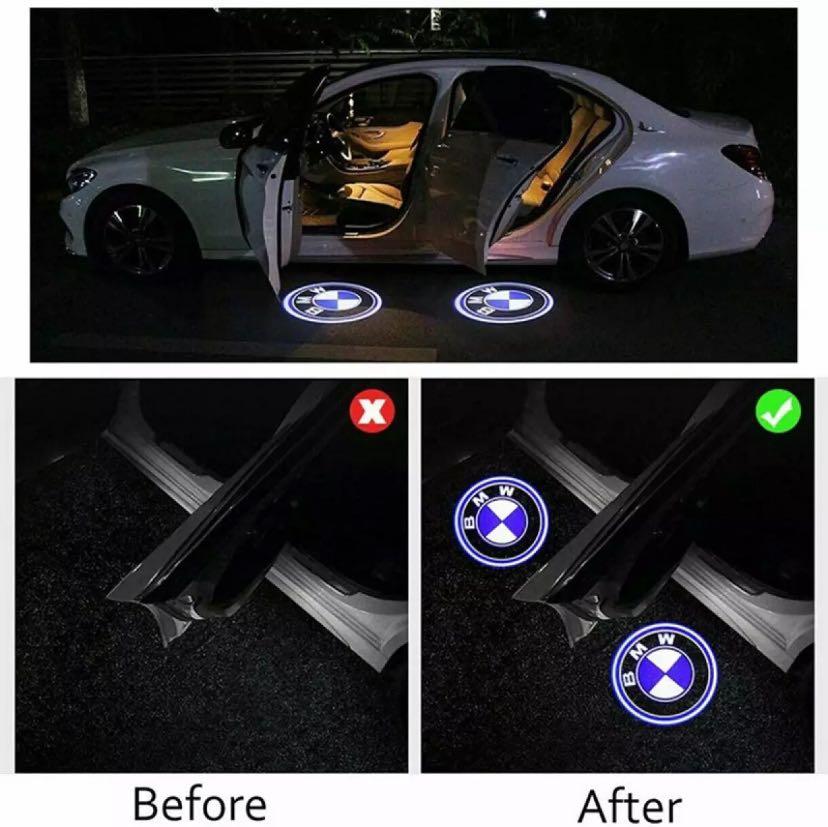 Car Logo Projector Light ( Pack of 2Pcs ) – Clutch King